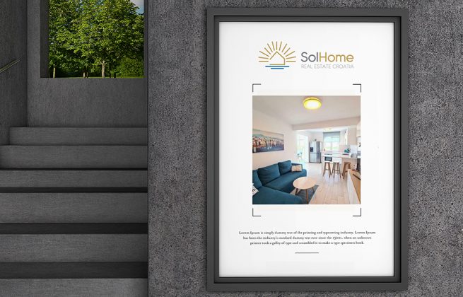 Sol Home real estate | Branding | Može